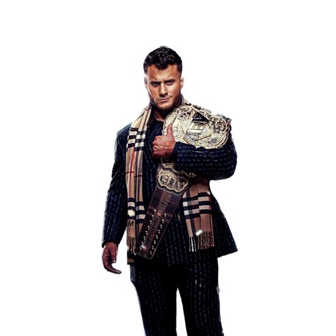 Wwe2k22 Aew Mjf Official Render Png 2023 Champion By Wwe2k24renders On