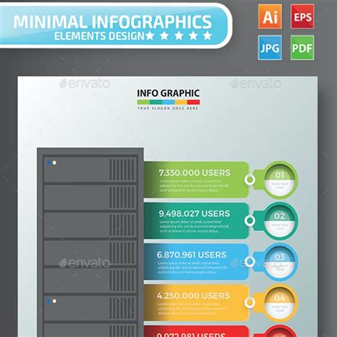 Database Server Infographic Design Masterbundles