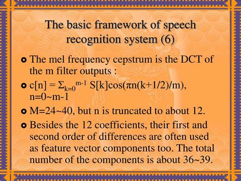 PPT Chapter Speech Recognition Framework PowerPoint Presentation Free Download ID
