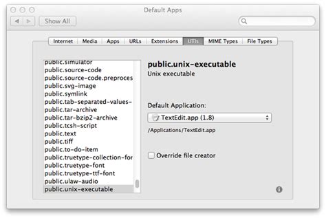 Set Default App For Opening Files With No Extension On Mac ﻿file