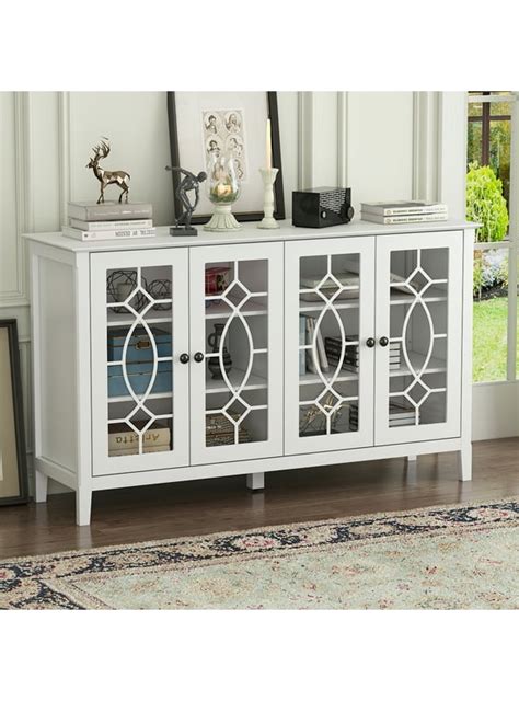 White Accent Cabinets In Accent Cabinets And Chests