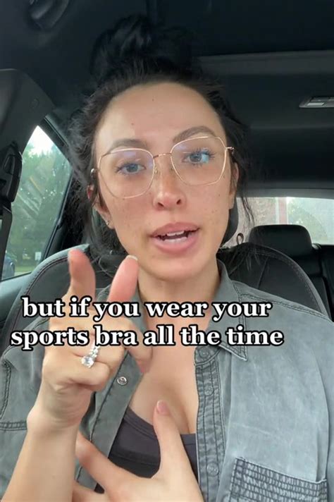 After Wearing Sports Bras Almost All Of The Time This Woman Suddenly