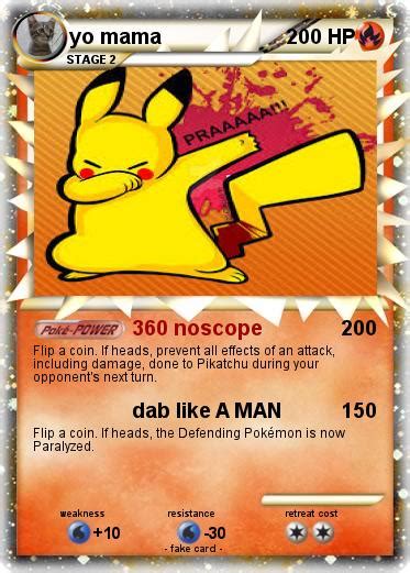 Pokémon Yo Mama 568 568 360 Noscope My Pokemon Card