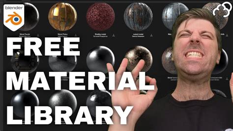 substance to blender addon free material library youtube