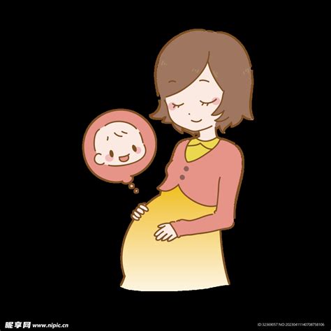 怀孕 卡通 孕妇设计图其他广告设计设计图库昵图网