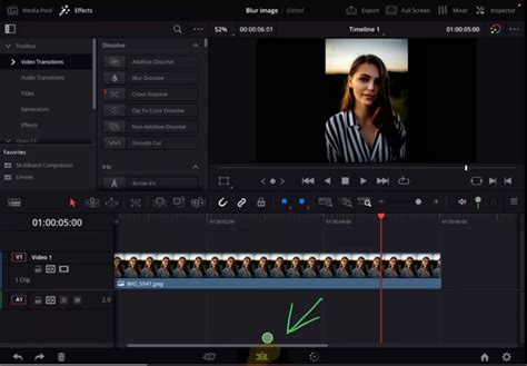 Fastest Way To Add Transitions In Davinci Resolve Ipad