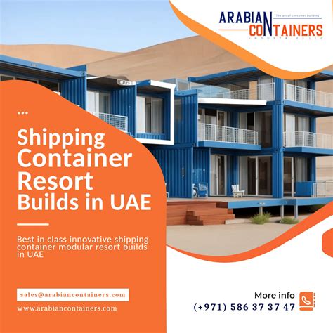 Shipping Container Hotels For A Unique Staycation Experience In Uae