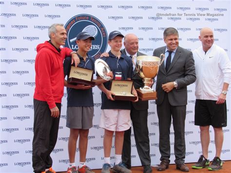 Andre Agassi Shares Advice For Young Players At Longines Event