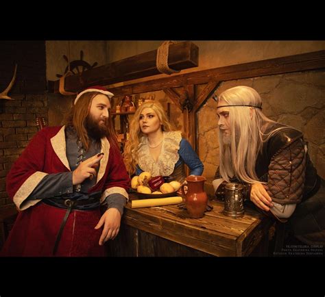 Essi Daven Geralt And Dandelion From The Witcher Books Cosplay By Me And Friends Rcosplayers