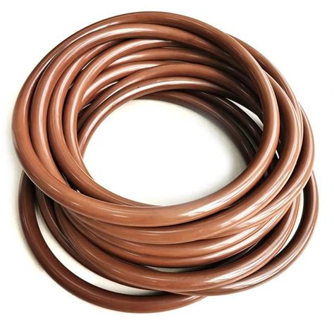 75a Durometer สีน้ำตาล Viton O Ring ผู้ผลิตและซัพพลายเออร์จีน ราคา