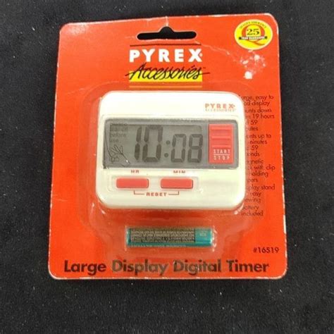 Pyrex Kitchen Pyrex Large Display Digital Timer Poshmark