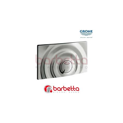 Piastra Di Azionamento Surf Cromo Grohe 37859000 Ricambi Bagno Barbetta