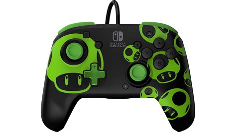 Rematch Wired Controller 1 Up Glow In The Dark Nintendo Official Site