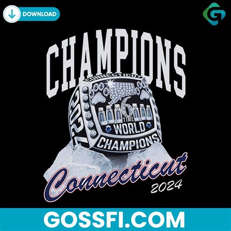 Uconn Huskies Ring Champions Basketball Png