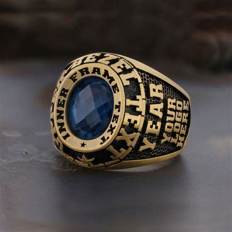 Personalized Army Ring Custom Military Ring Air Force Ring Navy