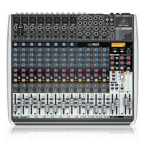 Behringer Xenyx Qx2222usb Analog Mixer