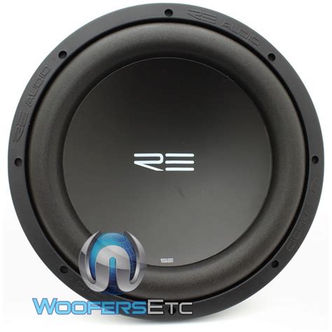 Sex12 V2 D4 Re Audio 12 650w Rms Dual 4 Ohm Se X Series Subwoofer
