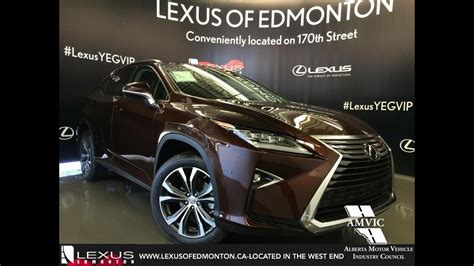 2016 Brown Lexus Rx 350 Awd Luxury Walkaround Review South Edmonton