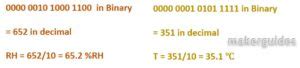 ESP With DHT DHT Humidity Temperature Sensor
