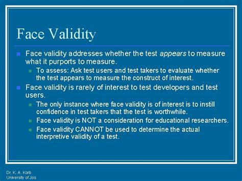 Ph D Research Seminar Series Reliability And Validity