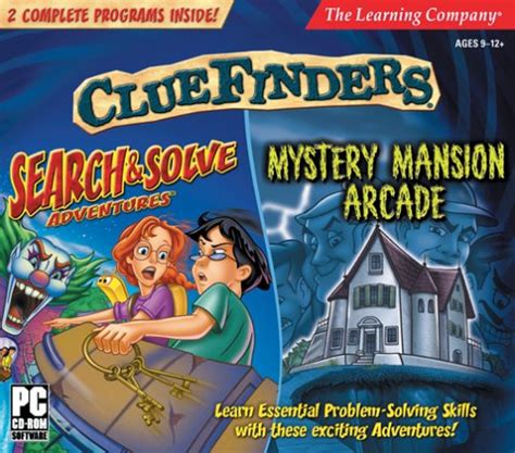Cluefinders Search Solve And Mystery Mansion Jewel Case