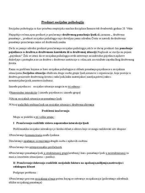 Pitanja Iz Psiholoskih Osnova Pdf