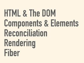 React Under The Hood Understanding React S UI Rendering Process PPT