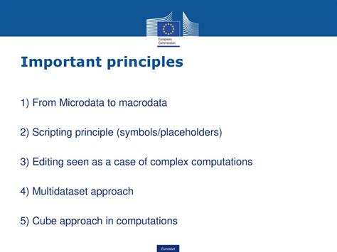 Eurostat Edit 2012 Functional Presentation Ppt Download