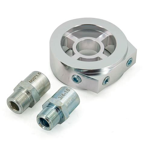 Universal Car Oil Filter Cooler Sandwich Plate Adapter Oil Adapter Car