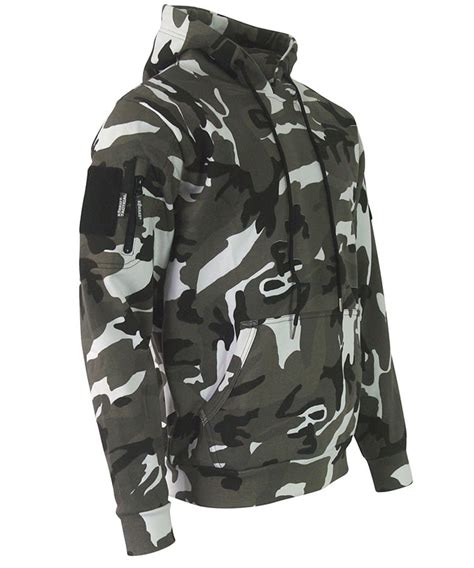 Tactical Hoodie Urban Camo Kombatuk