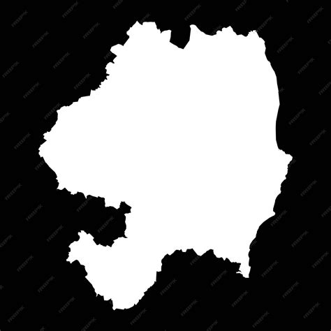 Premium Vector County Wicklow Map Administrative Counties Of Ireland
