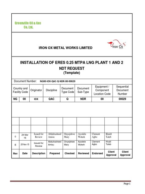 Ndt Request Template Pdf Nondestructive Testing Welding