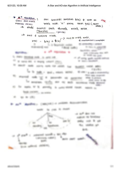 SOLUTION A Star And Ao Star Algorithm In Artificial Intelligence Studypool