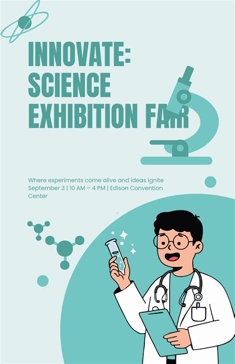 Free Science Fair Poster Templates Editable And Printable