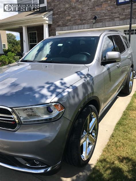 2015 Dodge Durango With 22x9 35 Wheel Replicas V1169 And 28540r22
