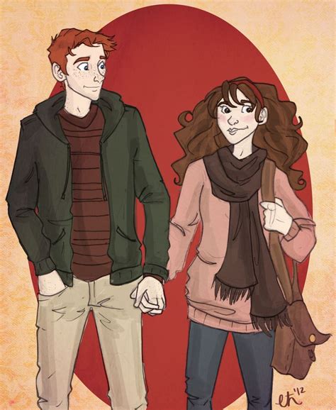 Ron And Hermione Harry Potter Fan Art Ron And Hermione Harry Potter