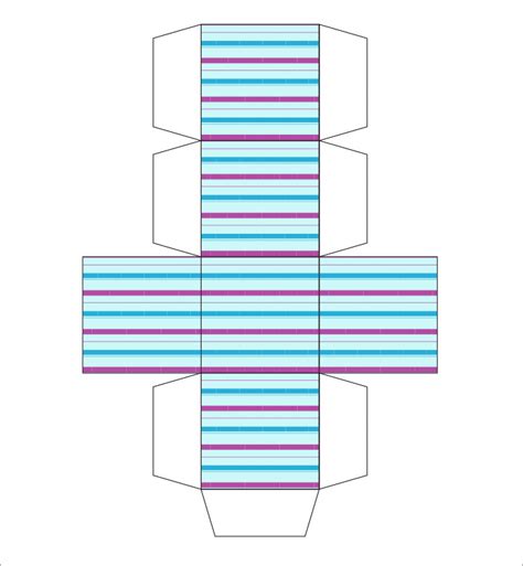Cube Template 3d Cube Template