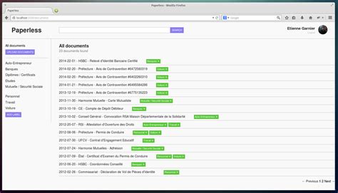 Github Garnieretienne Paperless Web Based Personal Document Management System Dms Written