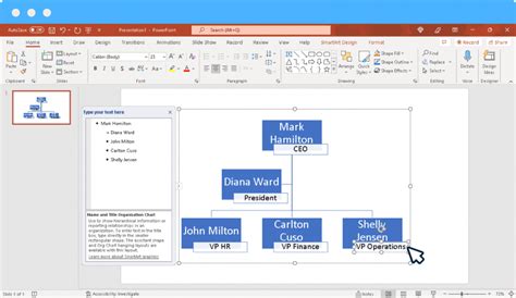 How To Create Org Chart Illustration Edit Smart Arg SlideModel