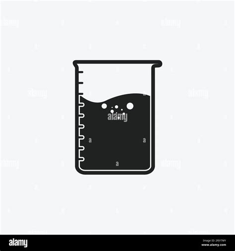 Beaker Icon Editable Vector Eps Symbol Illustration Stock Vector Image And Art Alamy