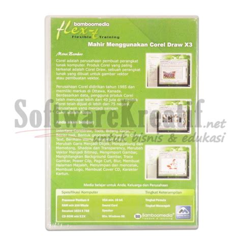 Bamboomedia Cd Video Tutorial Mahir Menggunakan Corel Draw X3