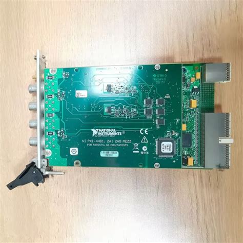 National Instruments Pxi 4461 Dynamic Signal Analyzer Card Ni Dsa Daq