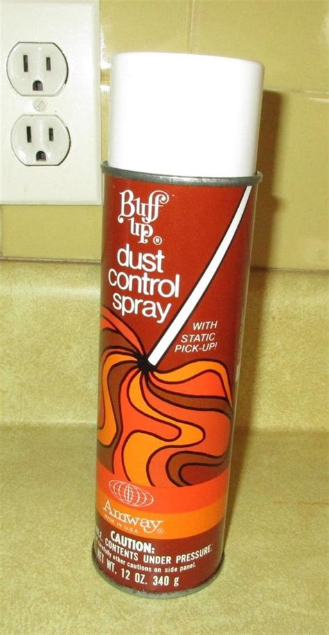 Vintage Amway Buff Up Dust Control Spray 1976 1897901851