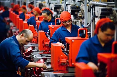 Precision Assembly Techniques Premium Ai Generated Image