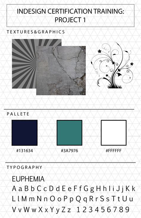 Indesign Certification Training Project 1 R Dickerson