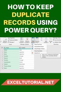 Power Query Ideas Excel Tutorials Excel Hacks Microsoft Excel Tutorial