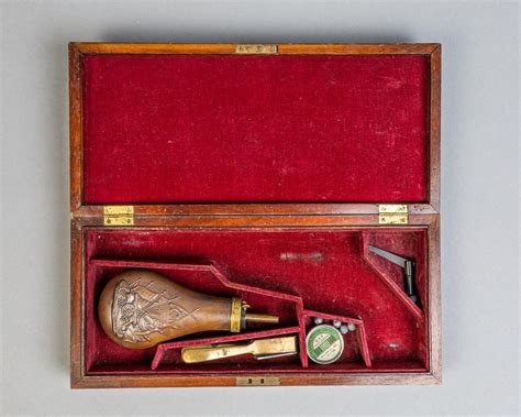 Lot A Mahogany Presentation Gun Case