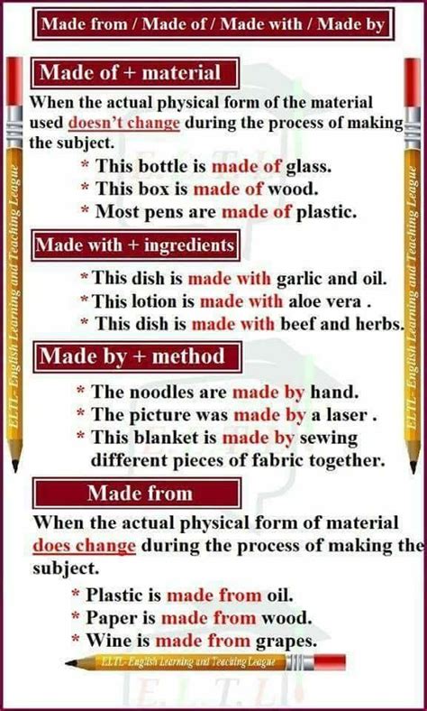 Causative Verbs Table Artofit