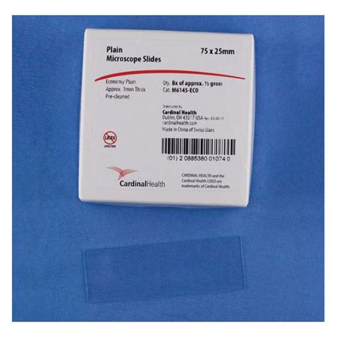 Microscope Slide With Clipped Corner Safe And Easy Handling For