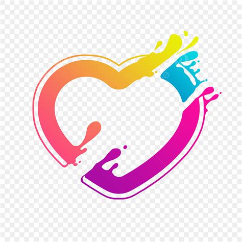 Abstract Fluid Png Picture Love Abstract Fluid Border Geometric Creative Cartoon Png Image